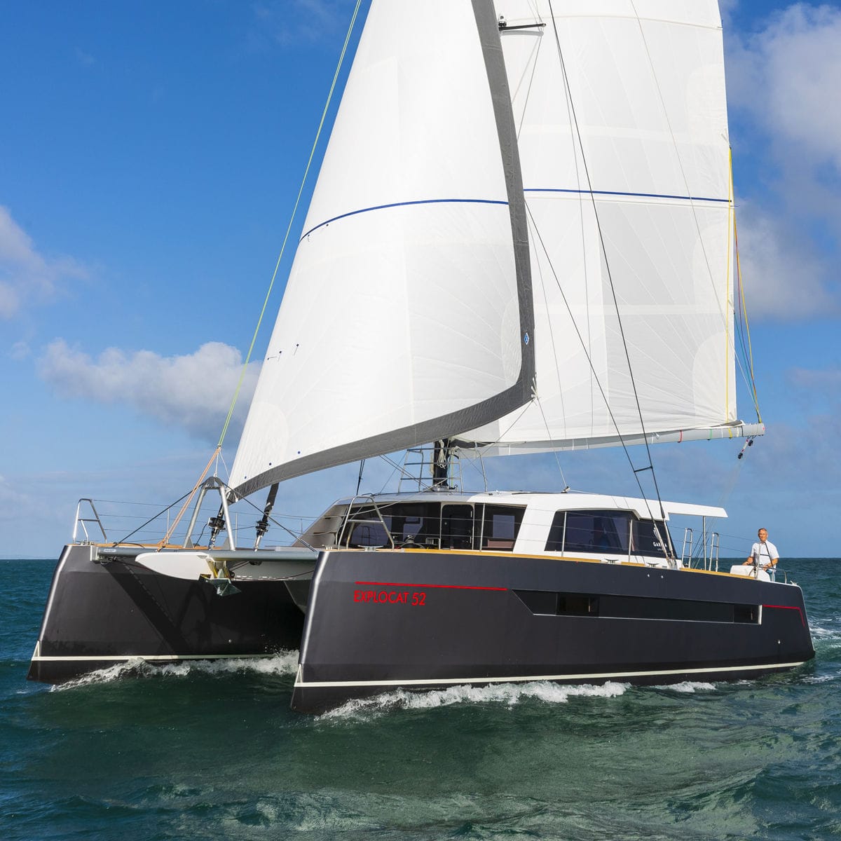 Catamaran - Garcia Explocat 52 - Garcia Yachts - ocean cruising / aluminum