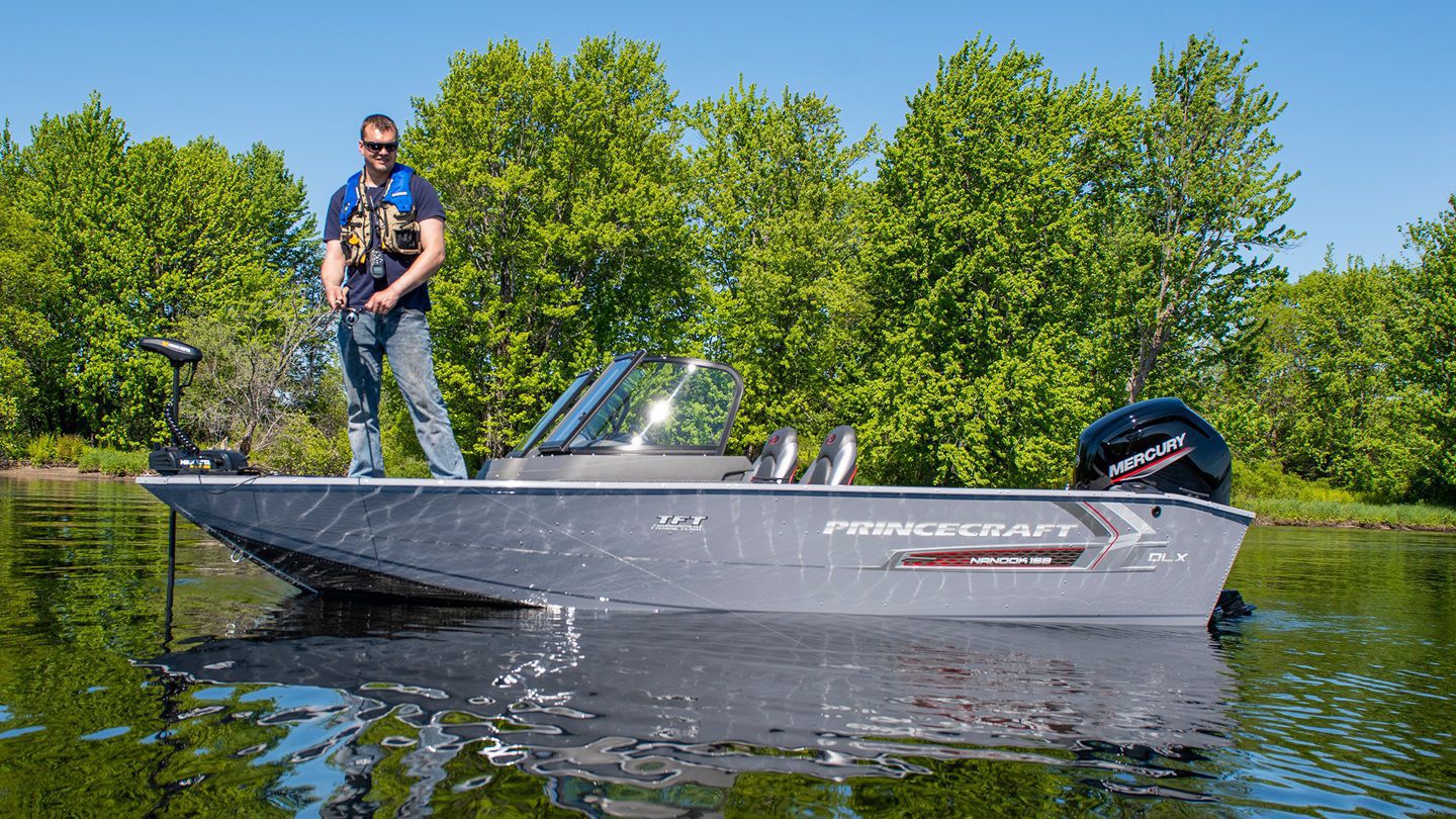 Outboard bay boat - NANOOK® 168 DLX WS - Bateaux Princecraft - gas ...