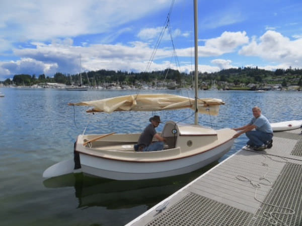 Multi-person sailing dinghy - 12′ Scamp - Gig Harbor - traditional ...