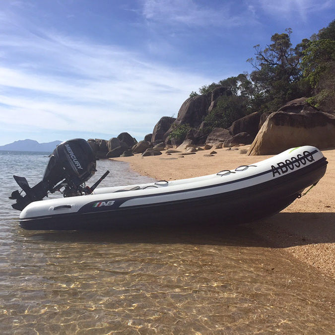 Outboard inflatable boat - 12 AL - AB Inflatables - rigid / open / aluminum