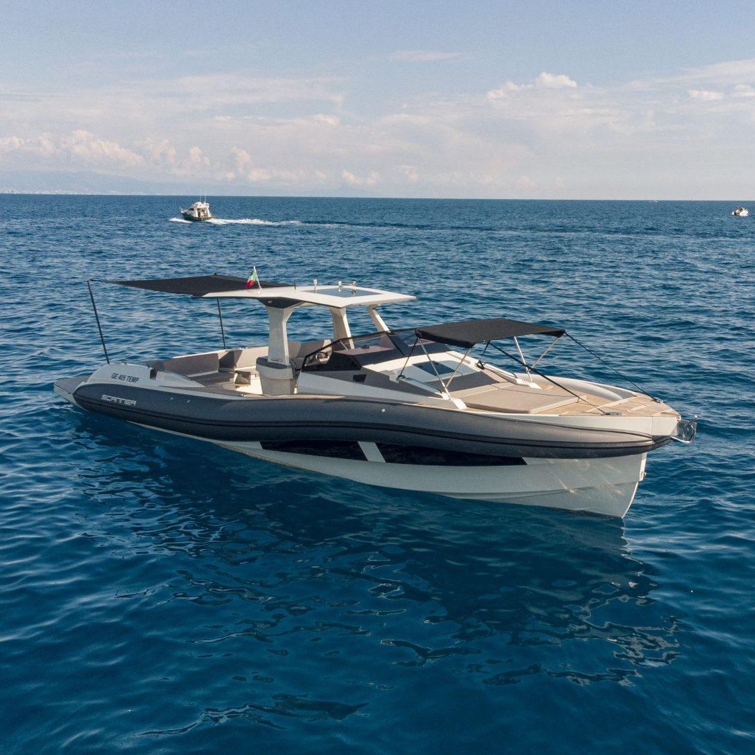 Inboard inflatable boat - ENVY 1400 - Scanner - twin-engine / triple ...