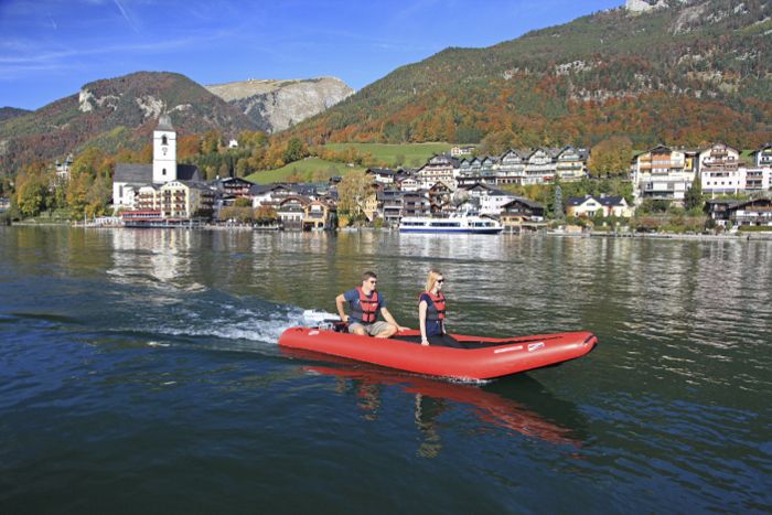 Outboard inflatable boat - MUSTANG - Grabner GMBH, Austria - foldable ...