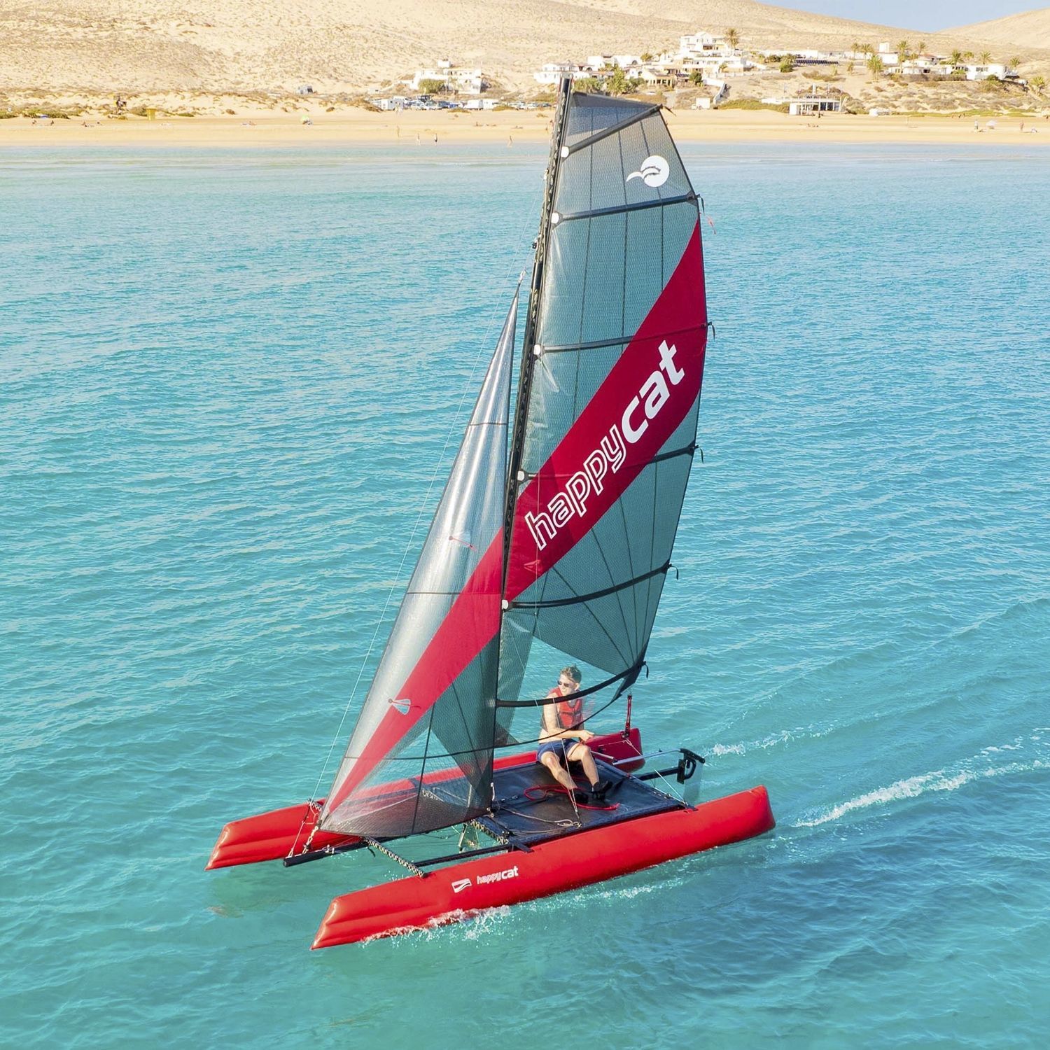 Inflatable sport catamaran - HAPPY CAT STAR CARBON - Grabner GMBH ...