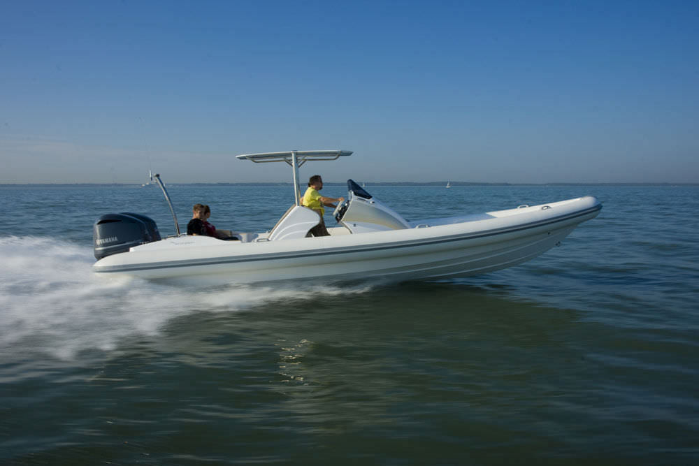 Outboard inflatable boat - Serket 88 - Scorpion RIBS - twin-engine ...