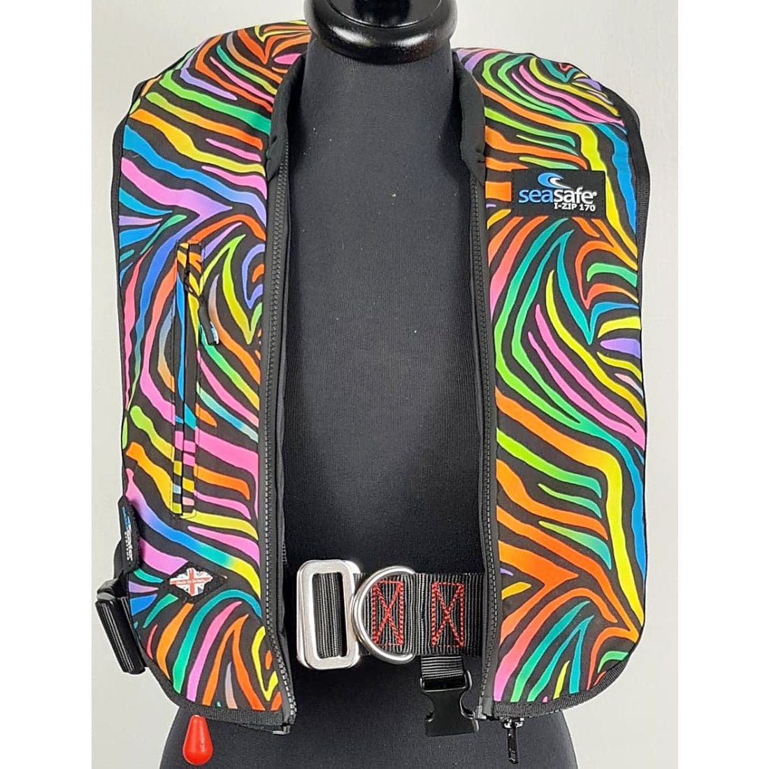 Inflatable life jacket - I-Zip – Imperial Zebra - Seasafe Systems Ltd ...