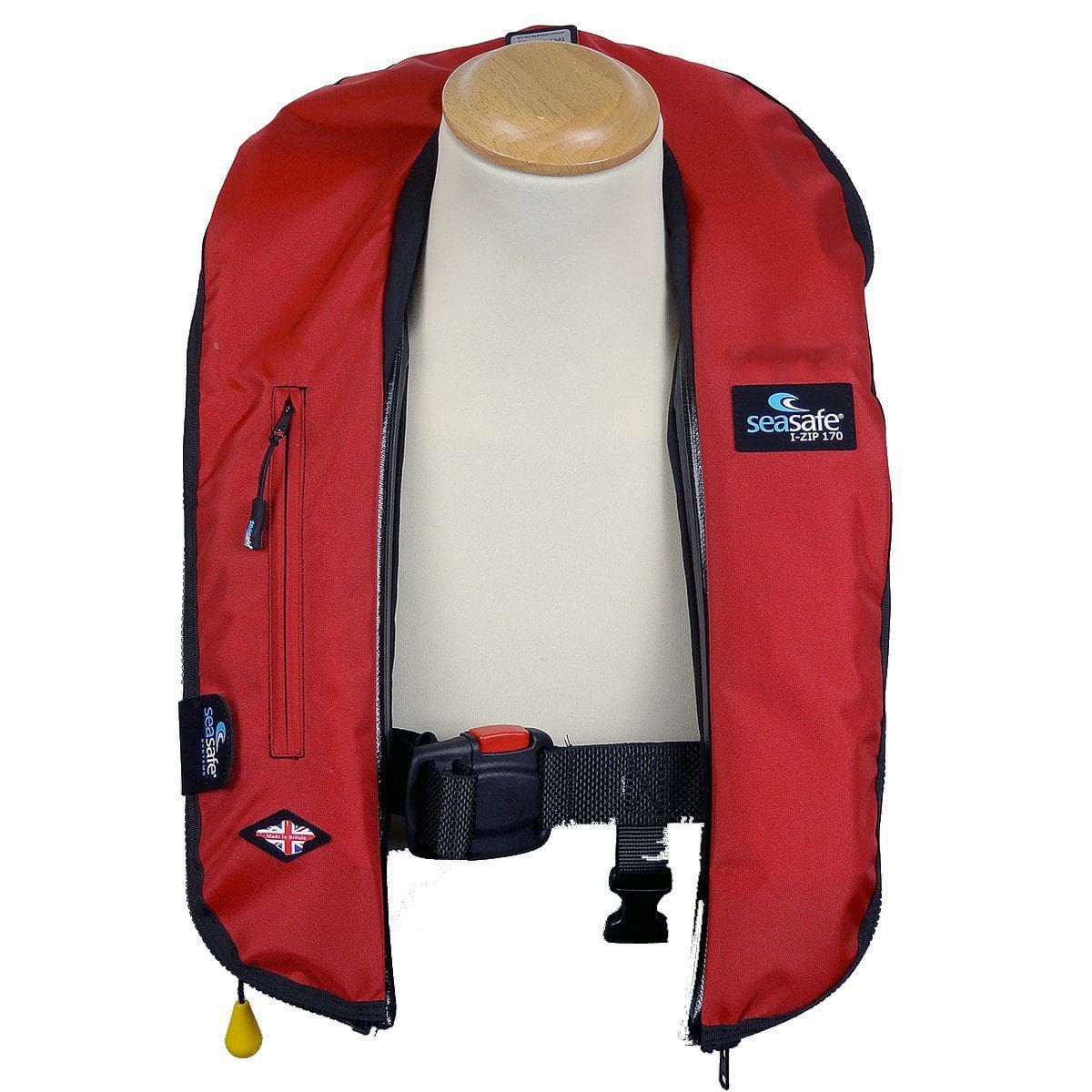 Inflatable life jacket - I-Zip - Seasafe Systems Ltd - 170 N / ISO12402 ...