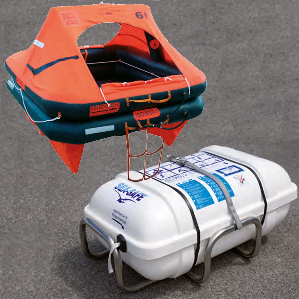 Ship liferaft - Standard - Seasafe Systems Ltd - 6-person / 10-person ...