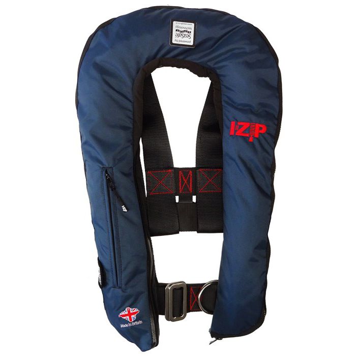 Inflatable life jacket - I-Zip – Navy - Seasafe Systems Ltd - 170 N ...