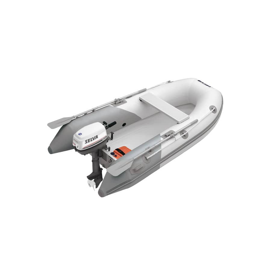 Outboard inflatable boat - T 255 V - Selva Marine - Ribs - rigid / open ...
