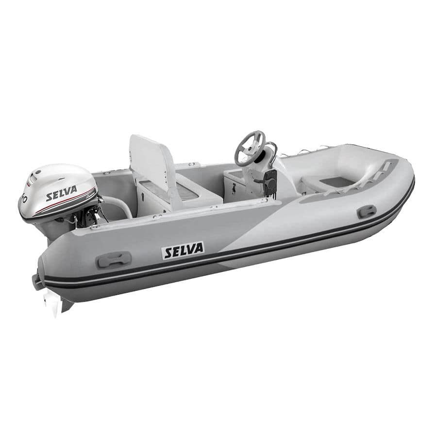 Outboard inflatable boat - CRT 325 H - Selva Marine - Ribs - rigid ...