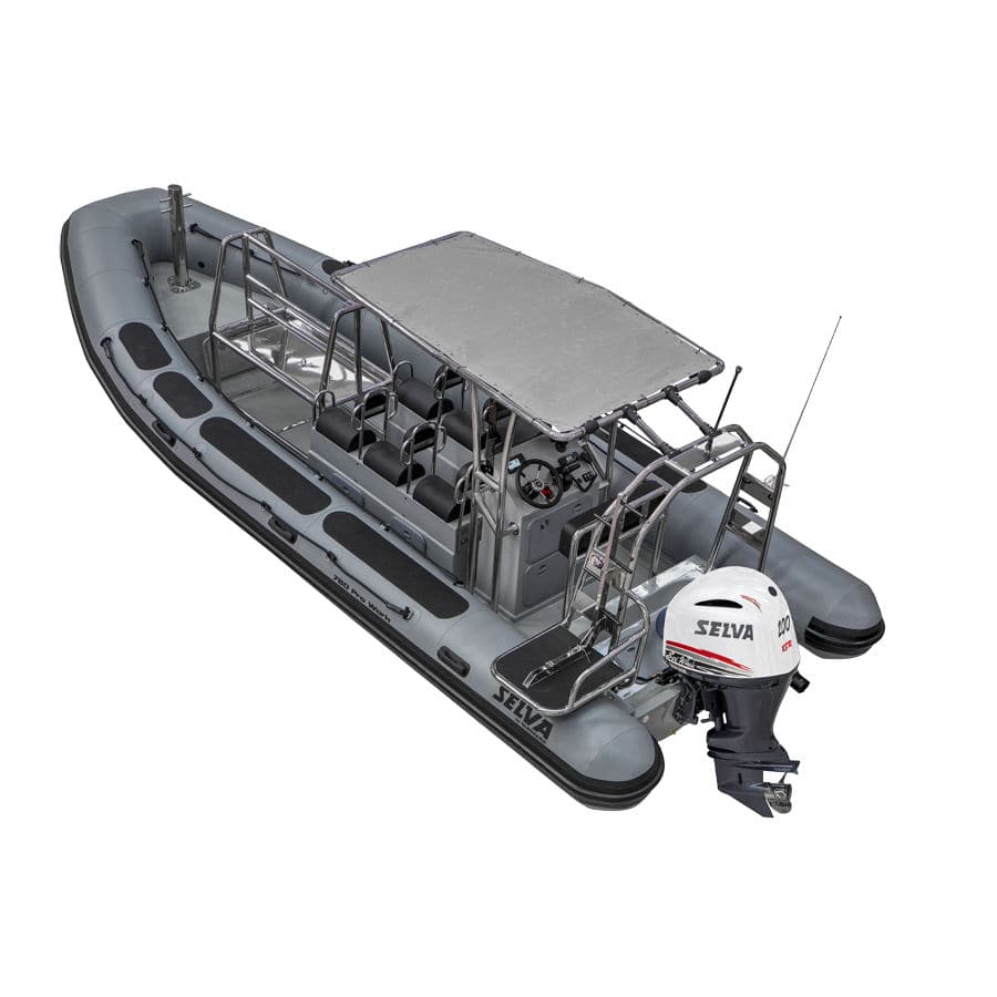 Work boat - 760 PRO - Selva Marine - Ribs - sightseeing boat / outboard ...