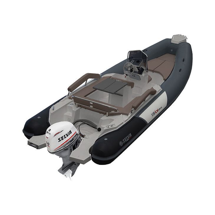 Outboard inflatable boat - 19 LV PLUS ULTRA - Selva Marine - Ribs ...