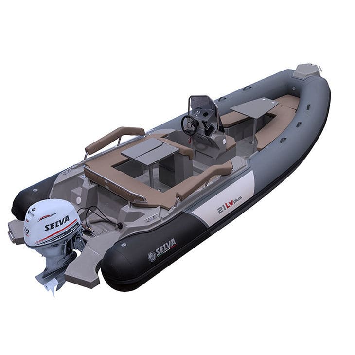 Outboard inflatable boat - 21 LV PLUS ULTRA - Selva Marine - Ribs ...