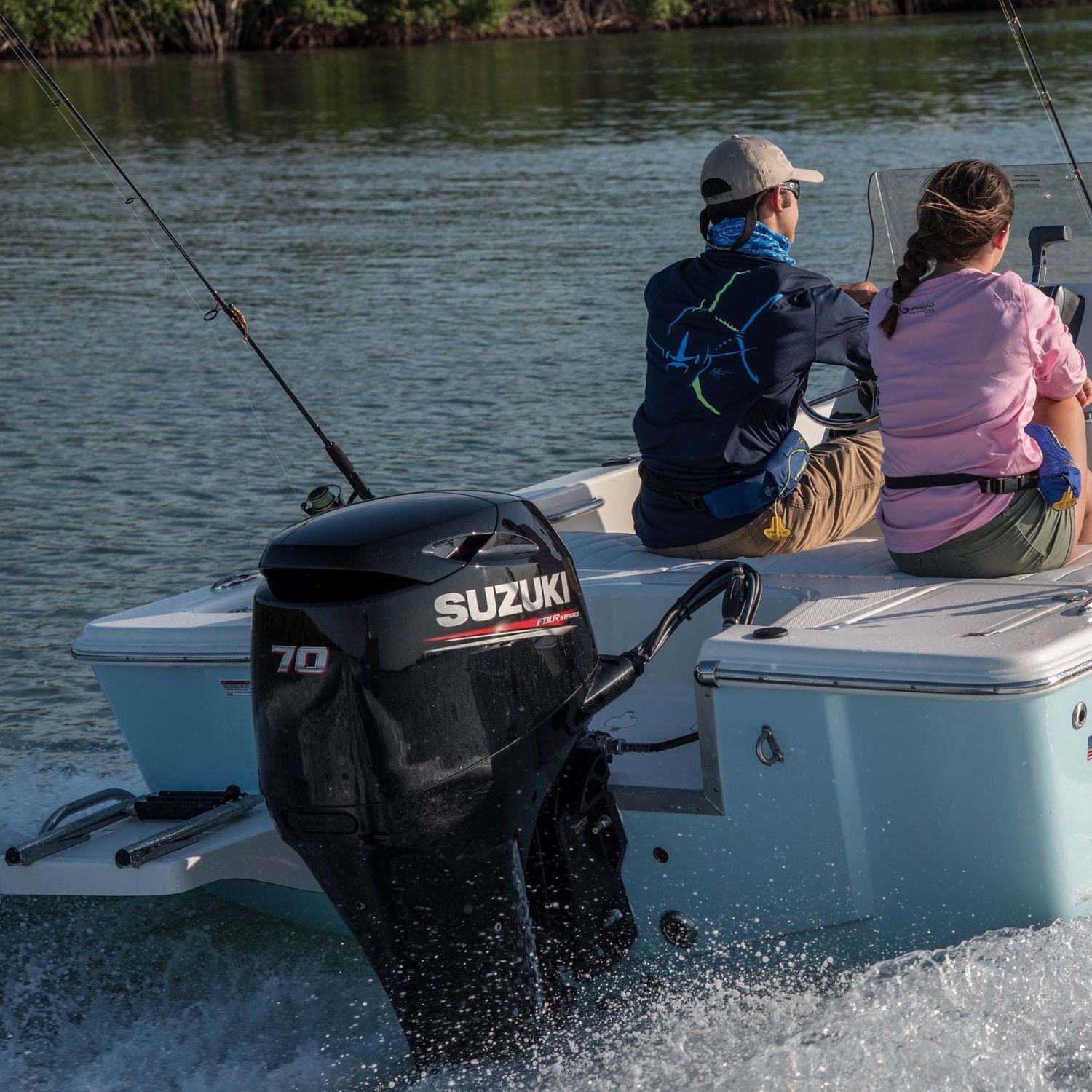 Outboard engine - DF70A - Suzuki Marine Europe - gasoline / boating / 4 ...