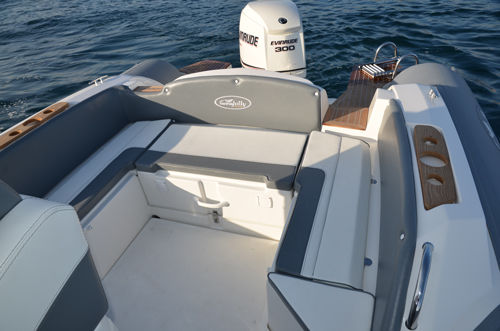 Outboard inflatable boat - Prince 28 - Nuova Jolly - twin-engine ...