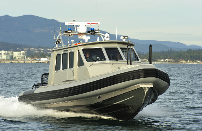 Patrol boat - TITAN 290 - Titan - outboard / rigid hull inflatable boat