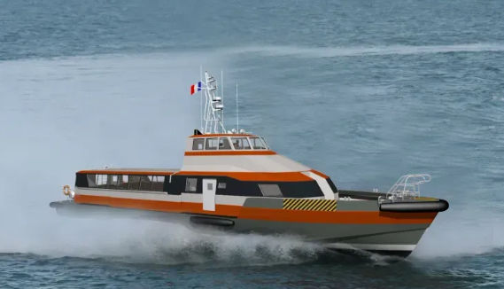 Crew transfer special vessel - SURFER 260 - Chantiers Allais - aluminum