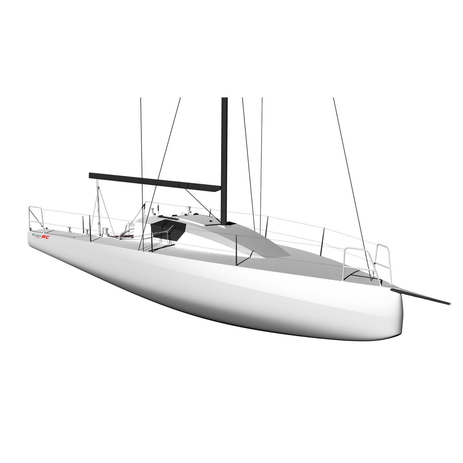 Cruising-racing sailboat - RC - Pogo Structures - racing / 3-cabin / 6 ...