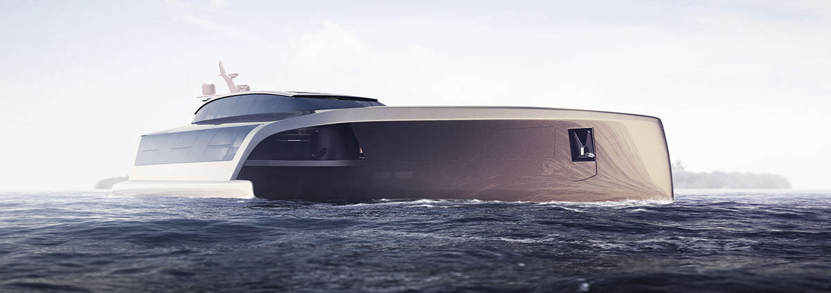 Power trimaran luxury mega-yacht - 210 - Sunreef Yachts - cruising ...