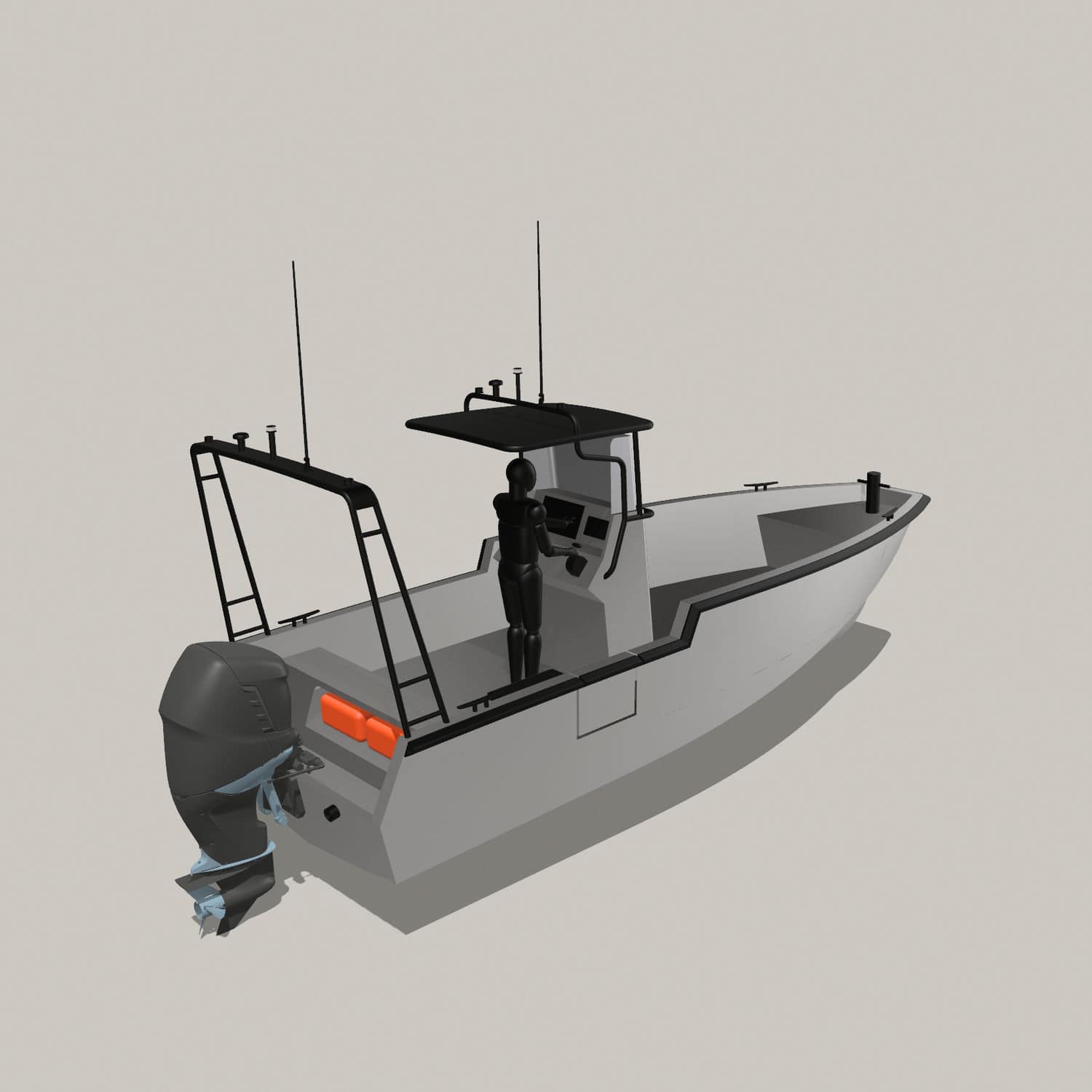 Patrol boat - EXOCET 6.50 - Chantier Naval Delavergne - rescue boat ...