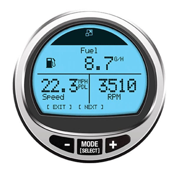 Boat indicator - MercMonitor - Mercury Outboards - level / digital ...