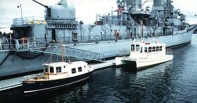 Inboard trawler - Czarinna 30 - Devlin - wooden