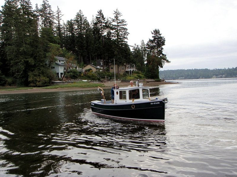 Inboard day cruiser - Dunlin 22 Pilot - Devlin - wooden / classic