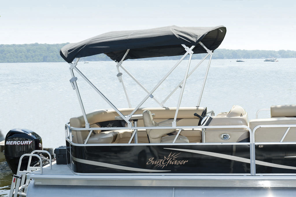 Outboard pontoon boat - 818 - Sunchaser Corp - 8-person max.