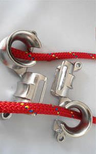 Sailboat fairlead - DOUBLE - Facnor - deck