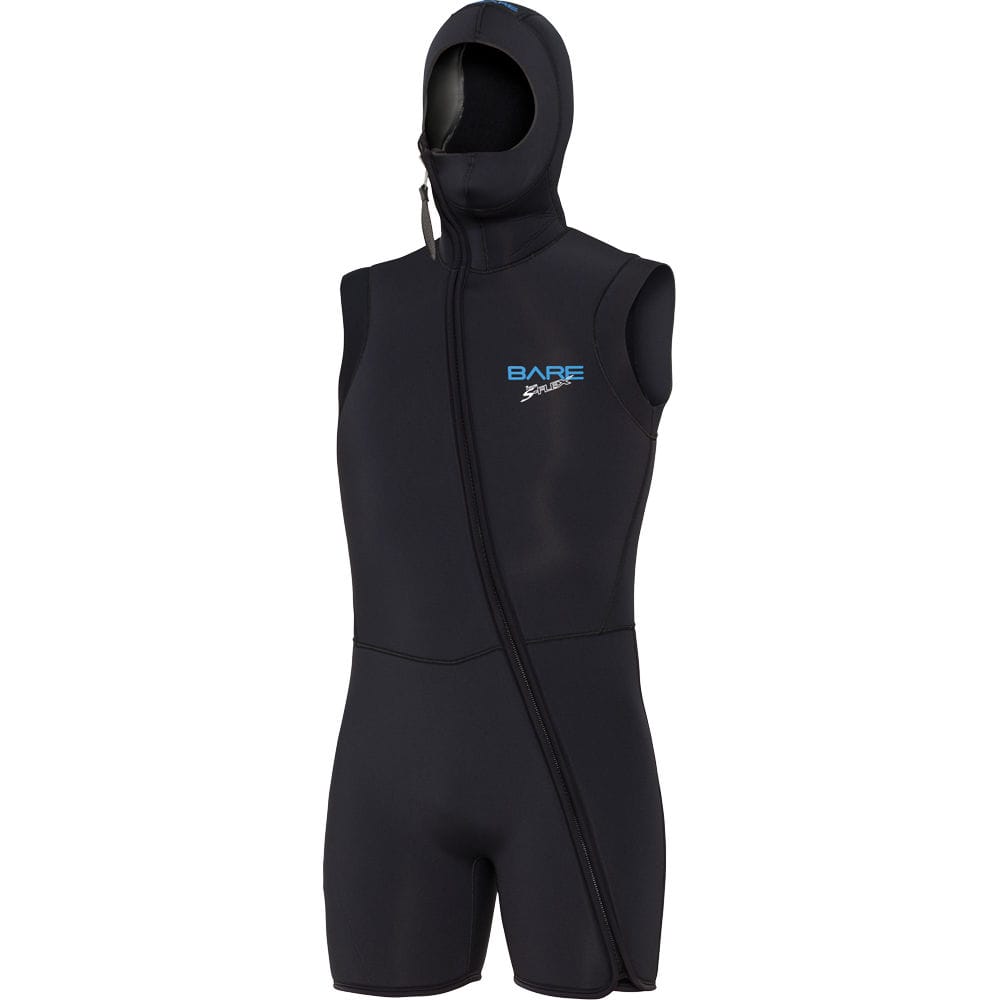 Dive Wetsuit Step In Bare Divewear One Piece Shorty Sleeveless