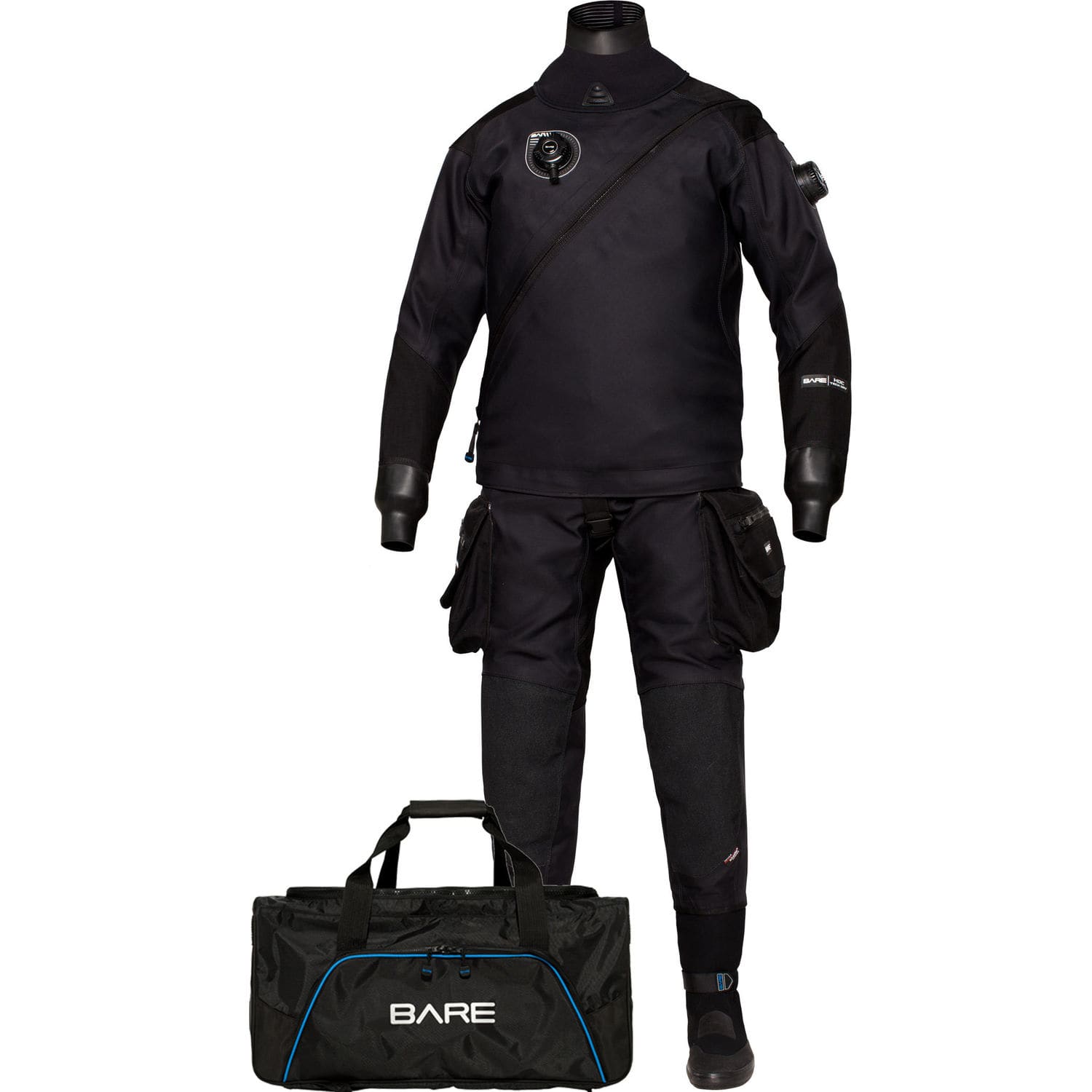 Dive drysuit - HDC EXPEDITION - Bare Divewear - one-piece / other / men's