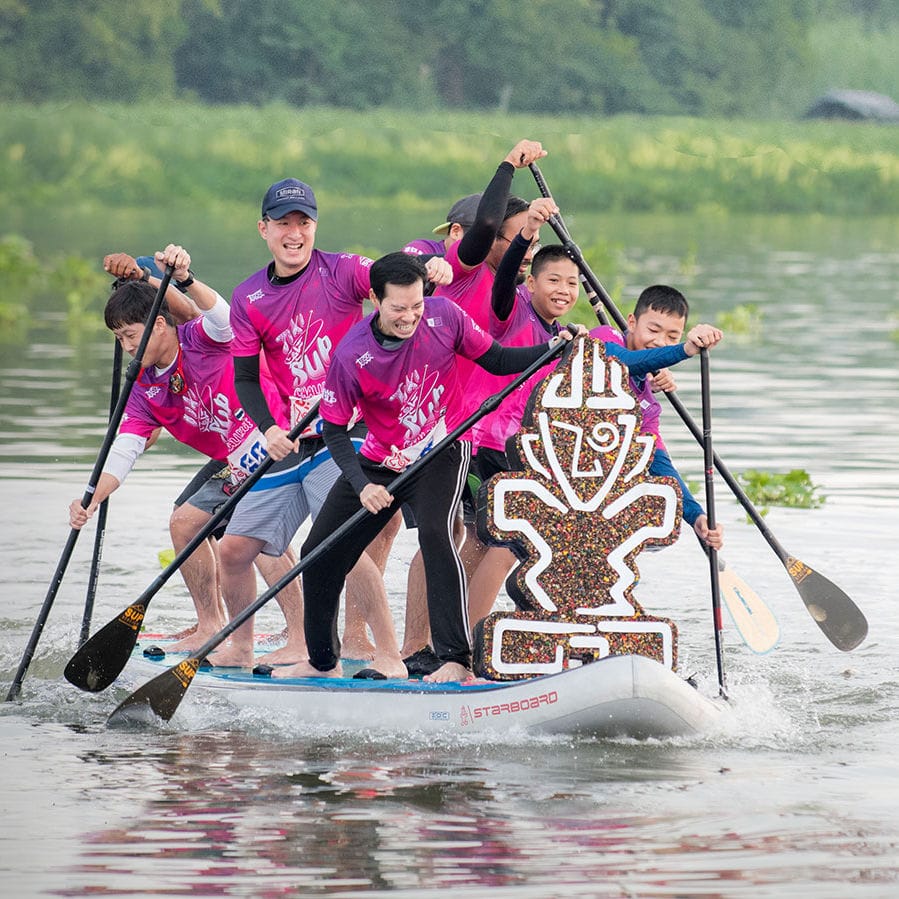 Inflatable SUP - TEAM - Starboard - all-around / race / touring