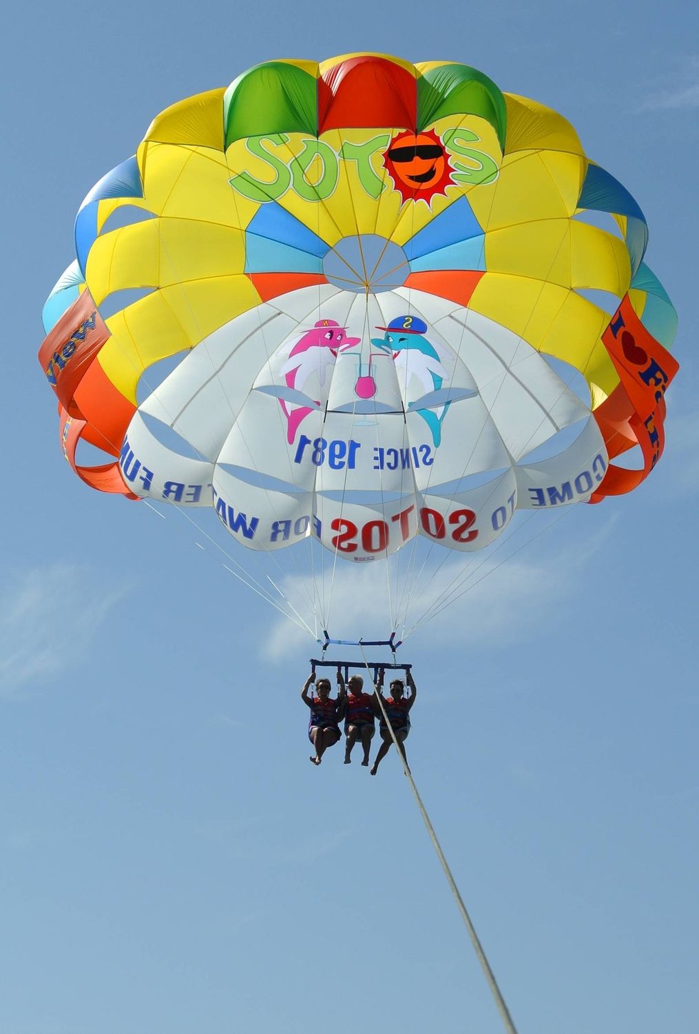 1-4 persons parasail - Super Trade 44 - Waterbird Parakites