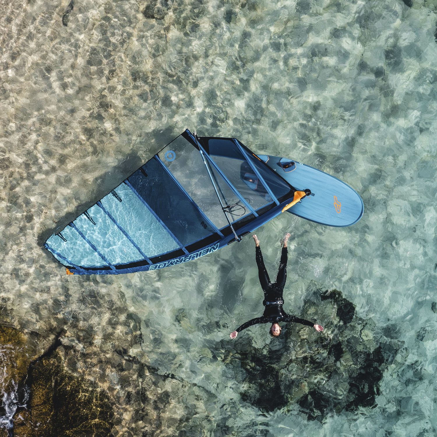 Race windsurf sail - V8 - NeilPryde Windsurfing - freeride / fast ...