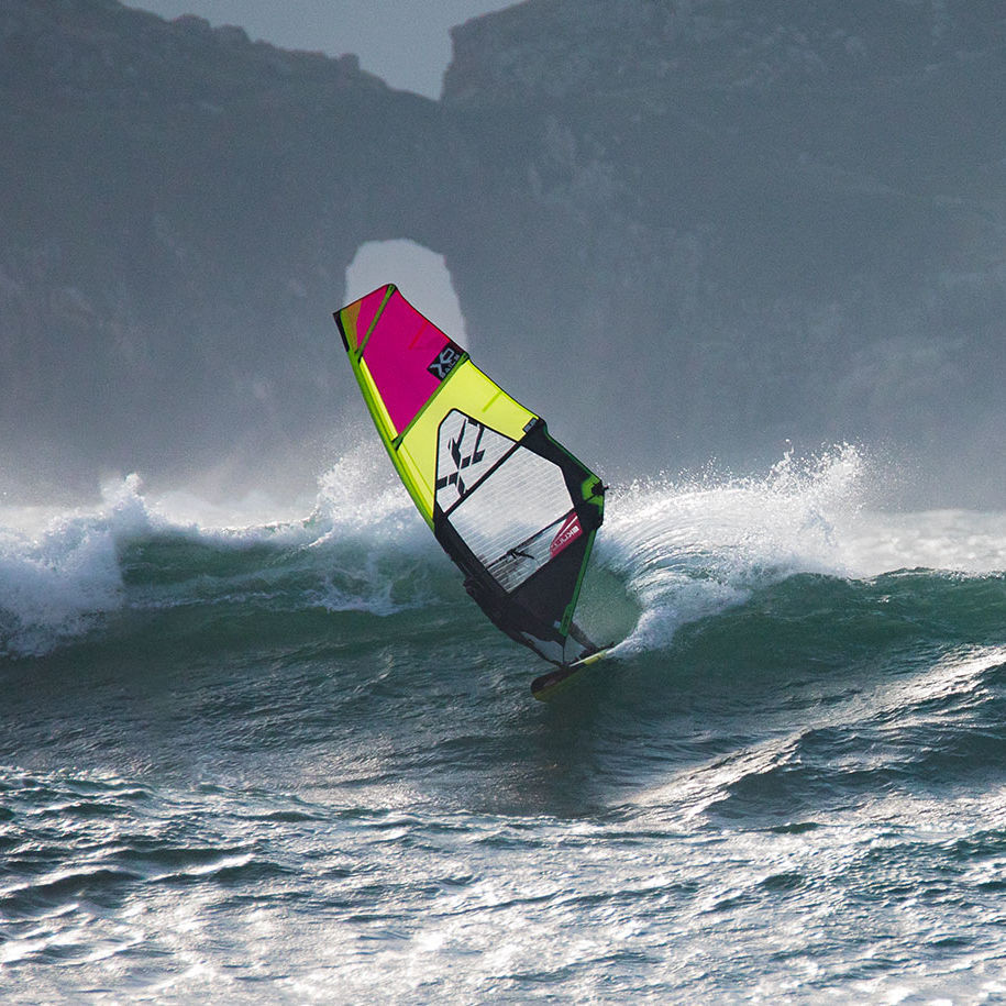 Wave windsurf sail - Skull v7 - Exocet - 4-batten