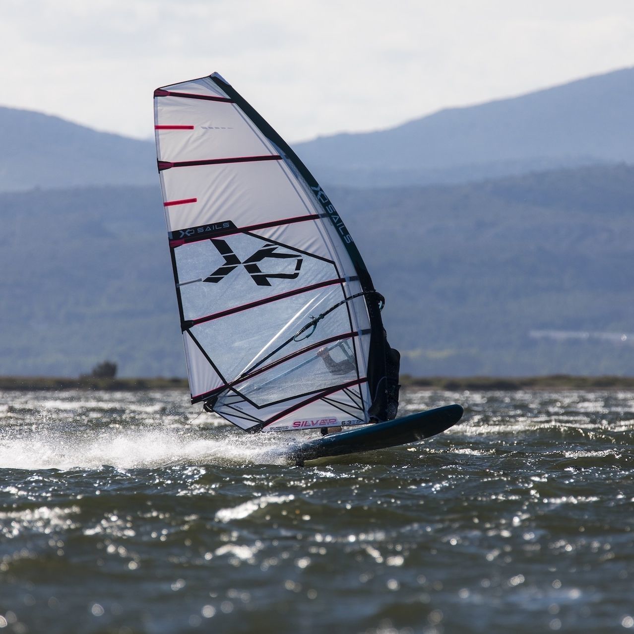 Freeride windsurf sail - Silver v7 - Exocet - freerace / slalom / 7-batten
