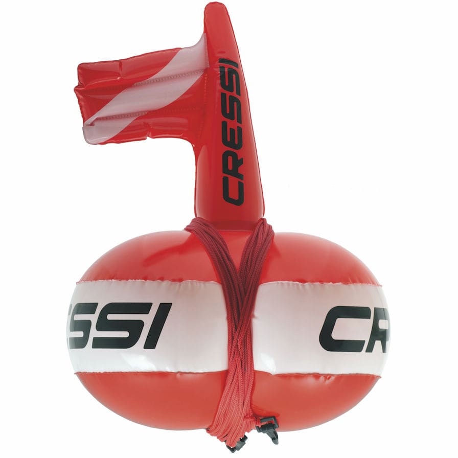 Dive buoy - TA611501 - Cressi-Sub - plastic / inflatable