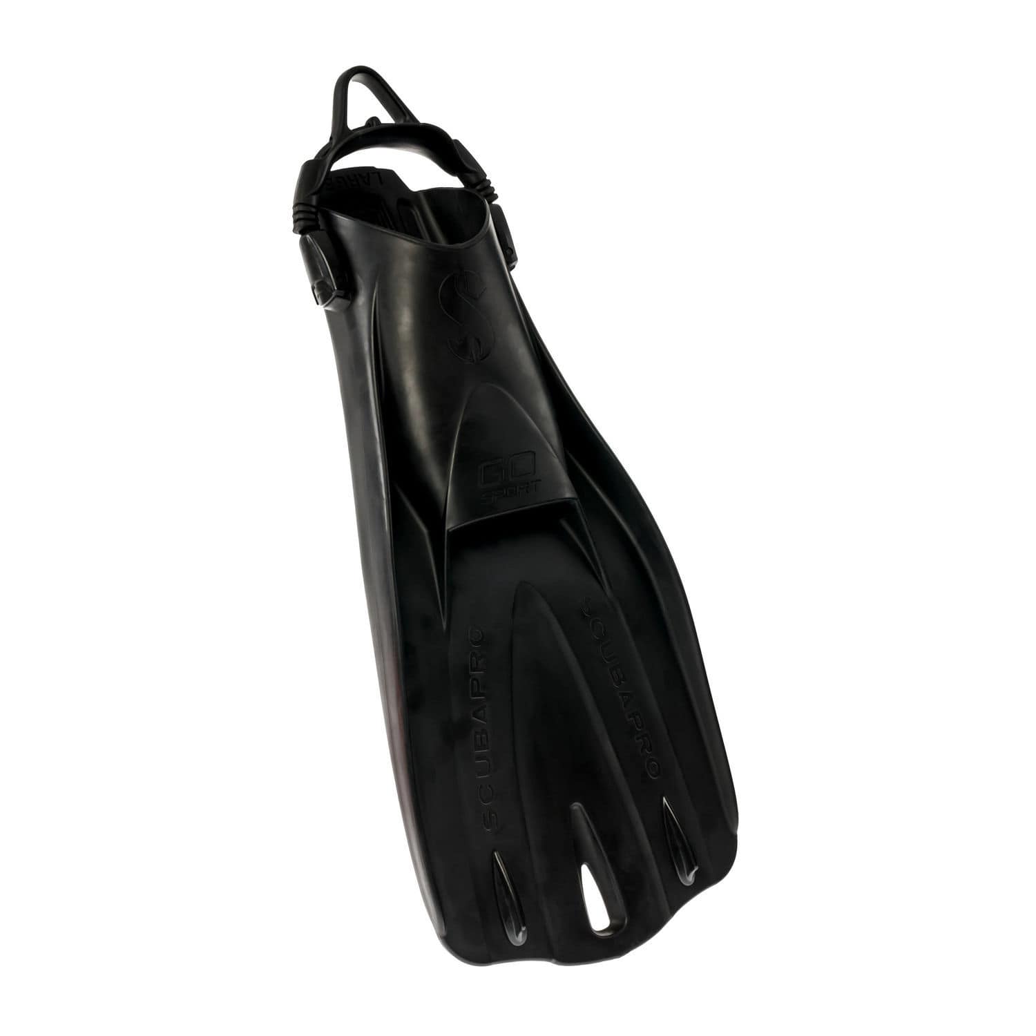 Dive fins - GO SPORT GORILLA - Scubapro - rubber / open-heel / black