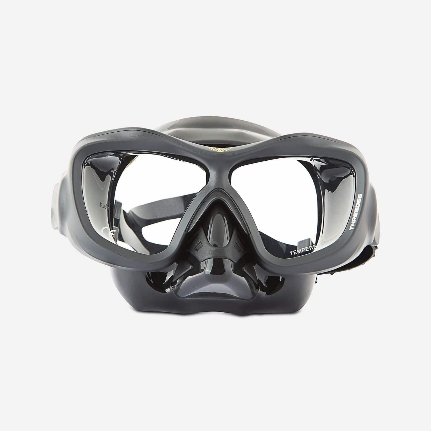 Dual-lens dive mask - THREEDEE - Poseidon - for professional diving ...