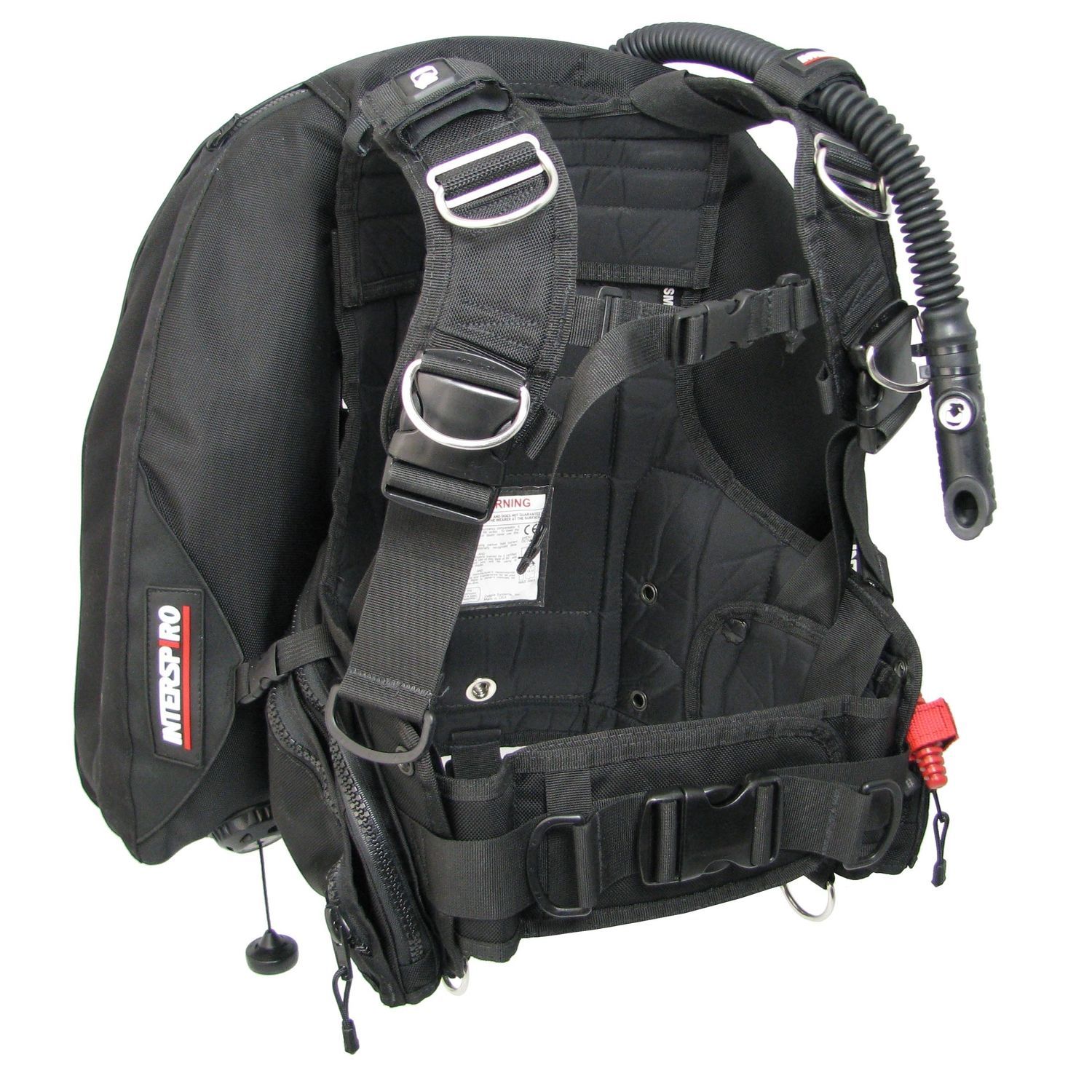 Professional diving buoyancy compensator - Divator BCW - Interspiro