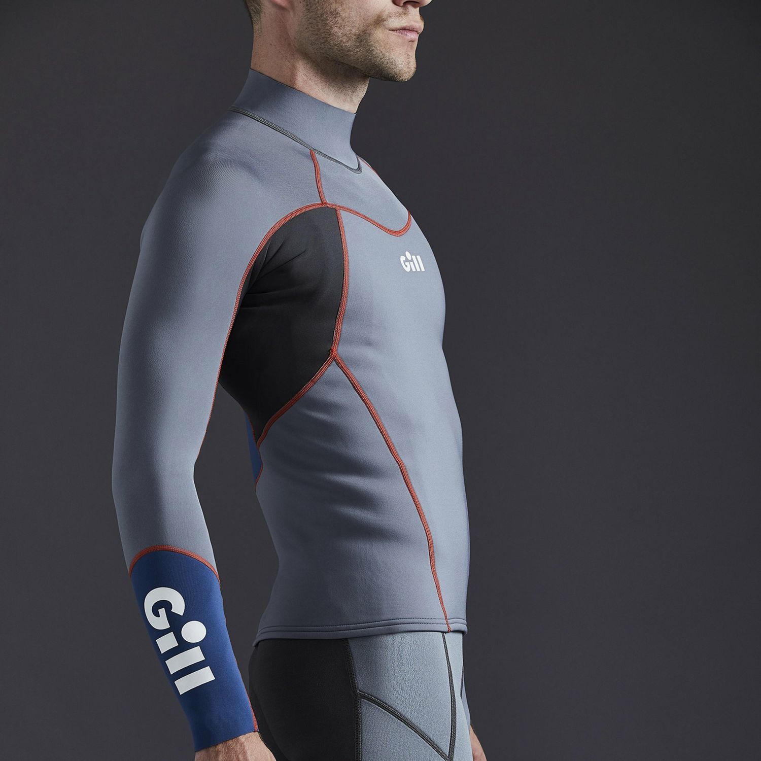 Long-sleeve neoprene top - ZenLite - Gill Marine - thermal