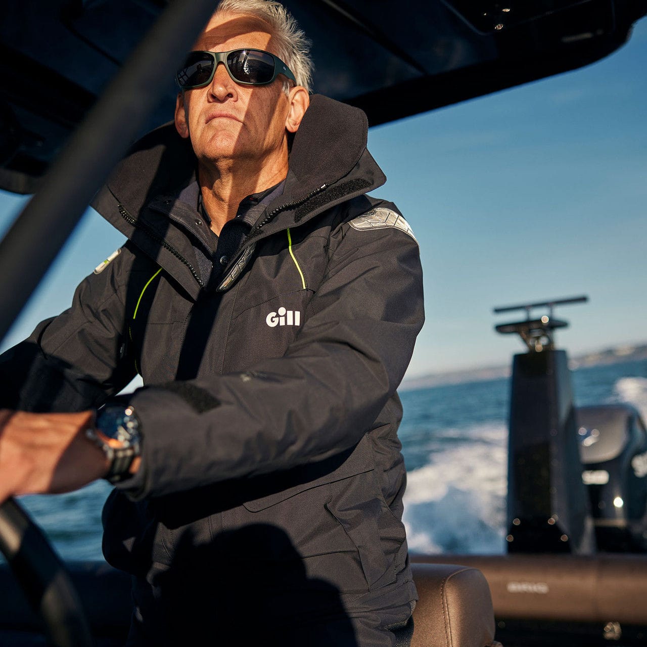 Sailing jacket - OS26J - Gill Marine - professional / waterproof ...