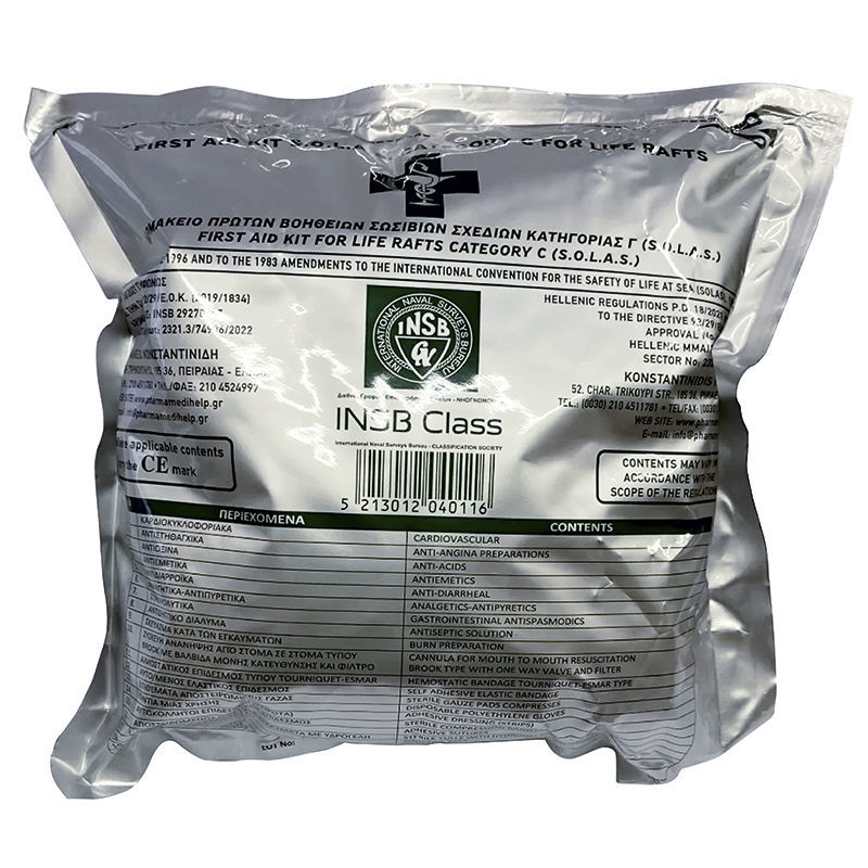 Life raft first aid kit - 71245 - LALIZAS | Life Saving Equipment