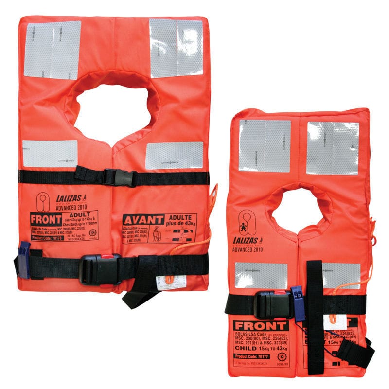 Foam life jacket - 7017 series - LALIZAS | Life Saving Equipment ...
