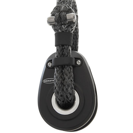 Single block - RF47109 - Ronstan - cheek / friction / max. wire rope ø 4 mm