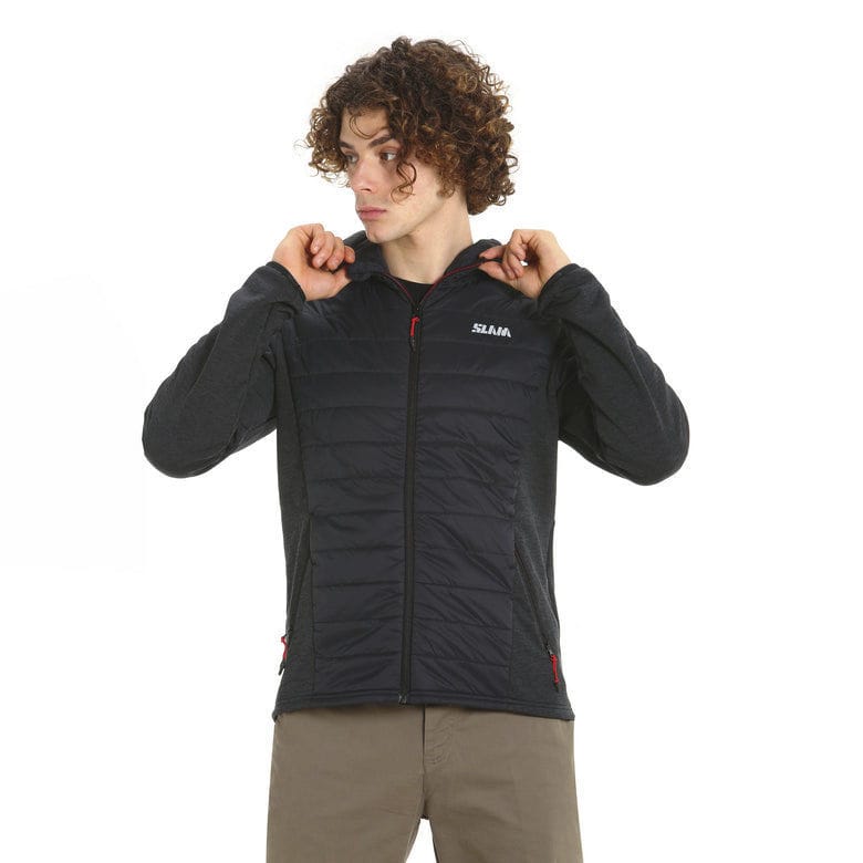 Sailing jacket - ACT HYBRID - Slam - men's / fleece / hooded