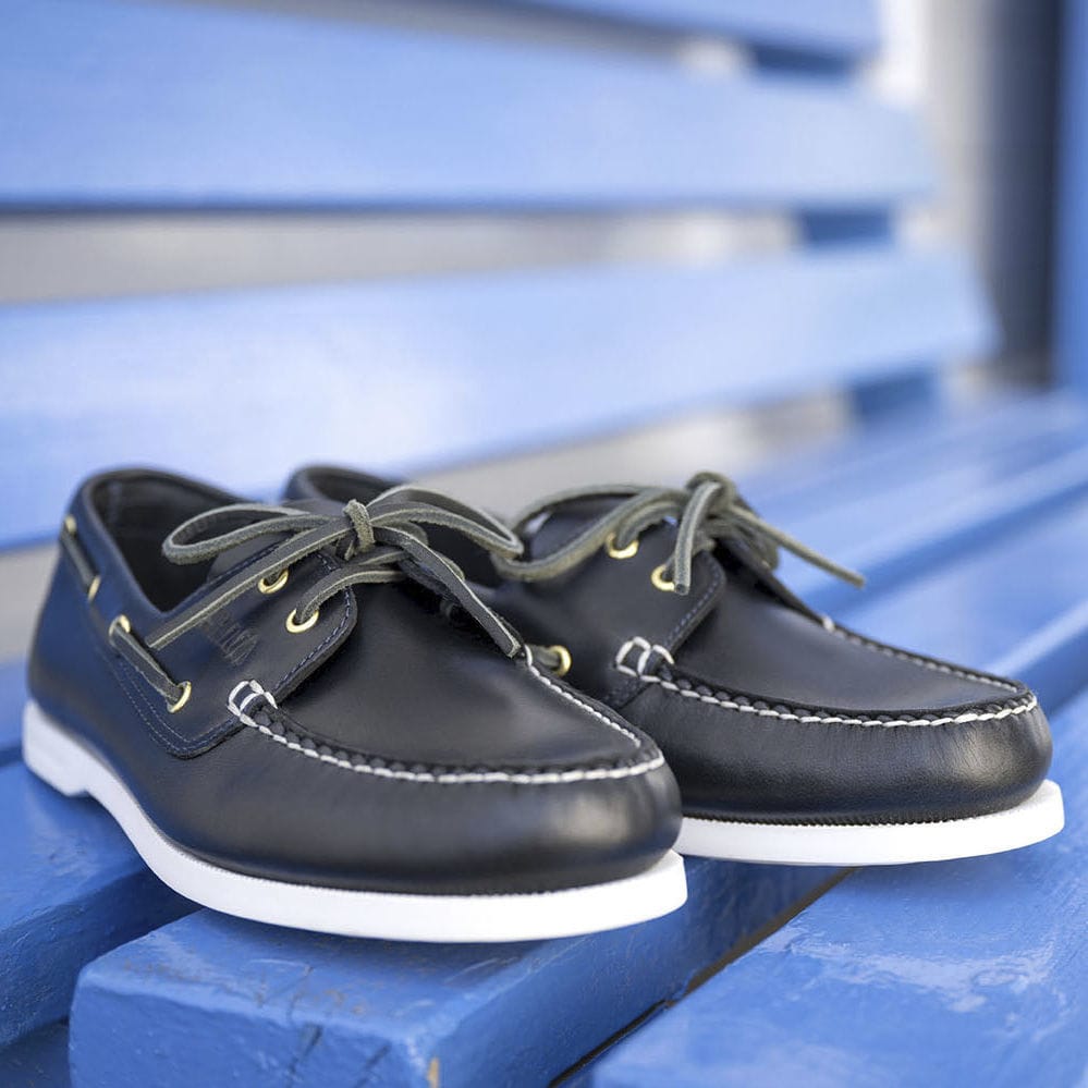 Deck shoes - A450001S00 - Slam - leather