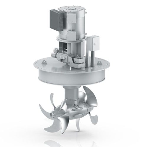 Azimuth thruster - ZF Italy - tunnel type / for boat / twin counter ...