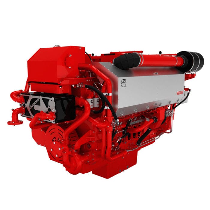 Inboard engine - QSK60 - Cummins Marine - propulsion / auxiliary / diesel