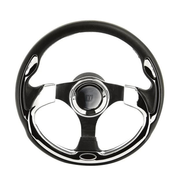 Polyurethane-coated power boat steering wheel - SWARG32 - VETUS ...